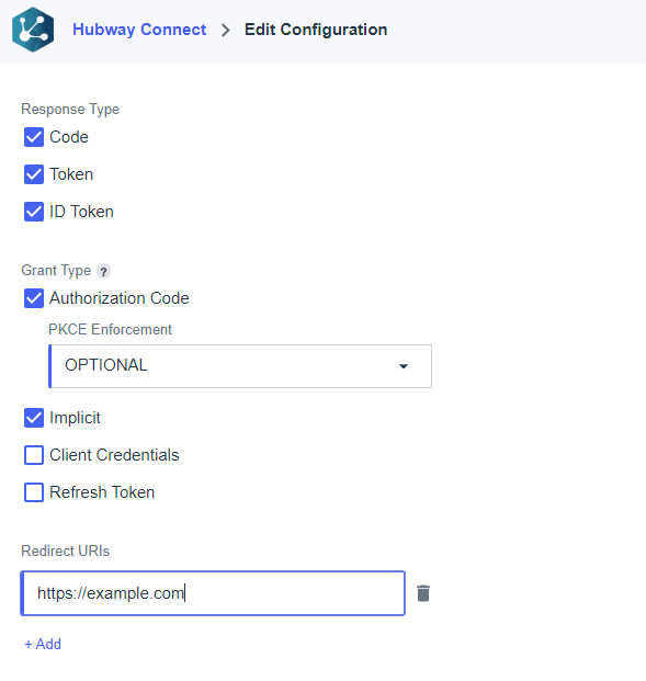 Configure Hubway OAuth2 plugin - Hubway Connect Configure Hubway OAuth2 plugin - Hubway Connect