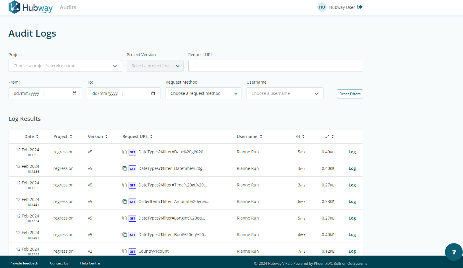How to view the runtime audit logs in Production? - Hubway Connect